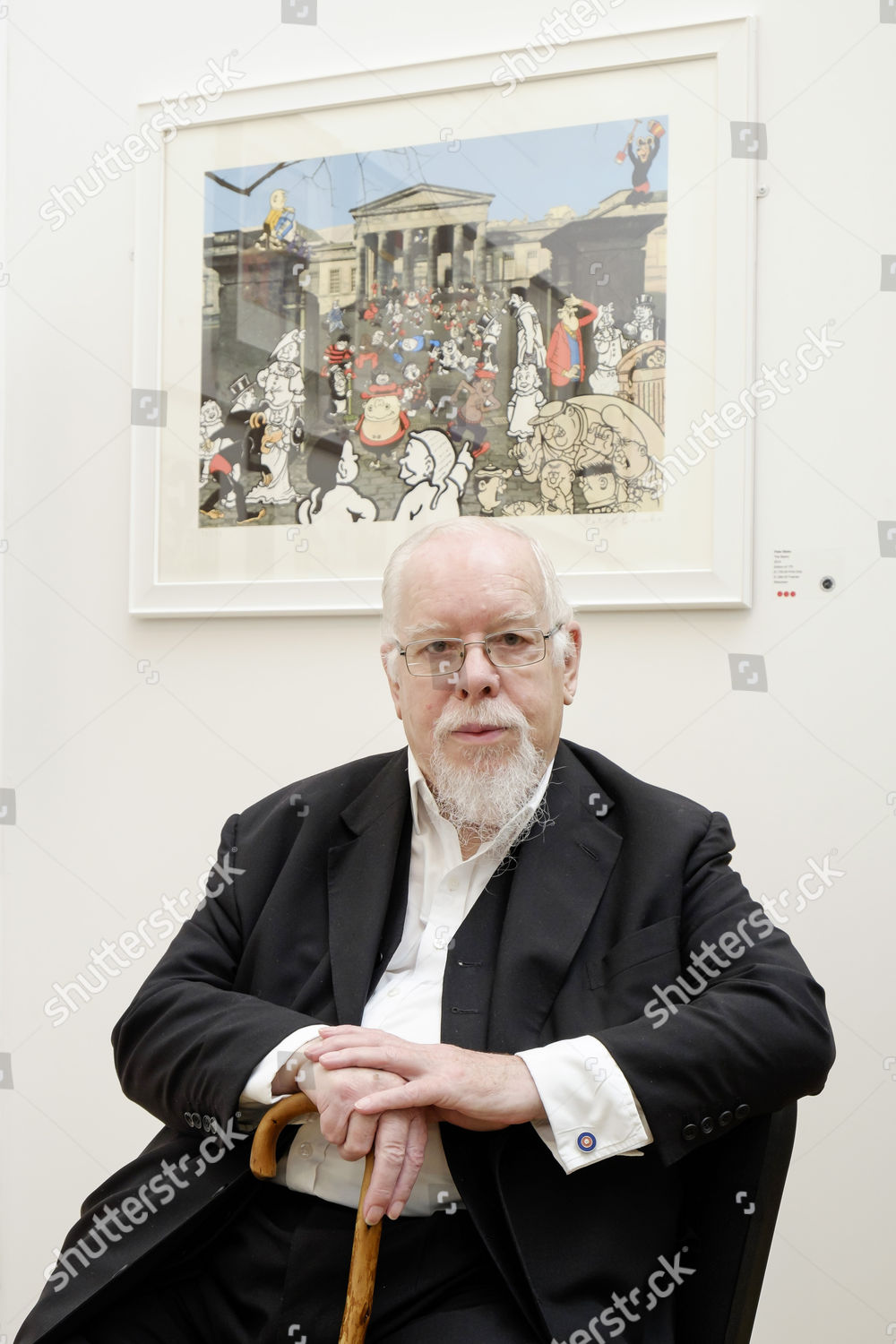 Sir Peter Blake Unveils His 75 Editorial Stock Photo - Stock Image ...