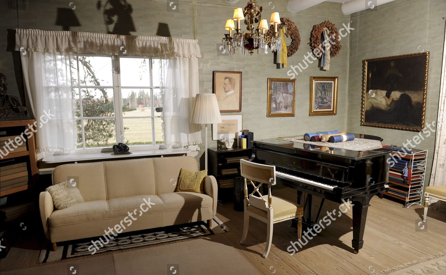 Ainola Home Aino Jean Sibelius Villa Editorial Stock Photo - Stock ...