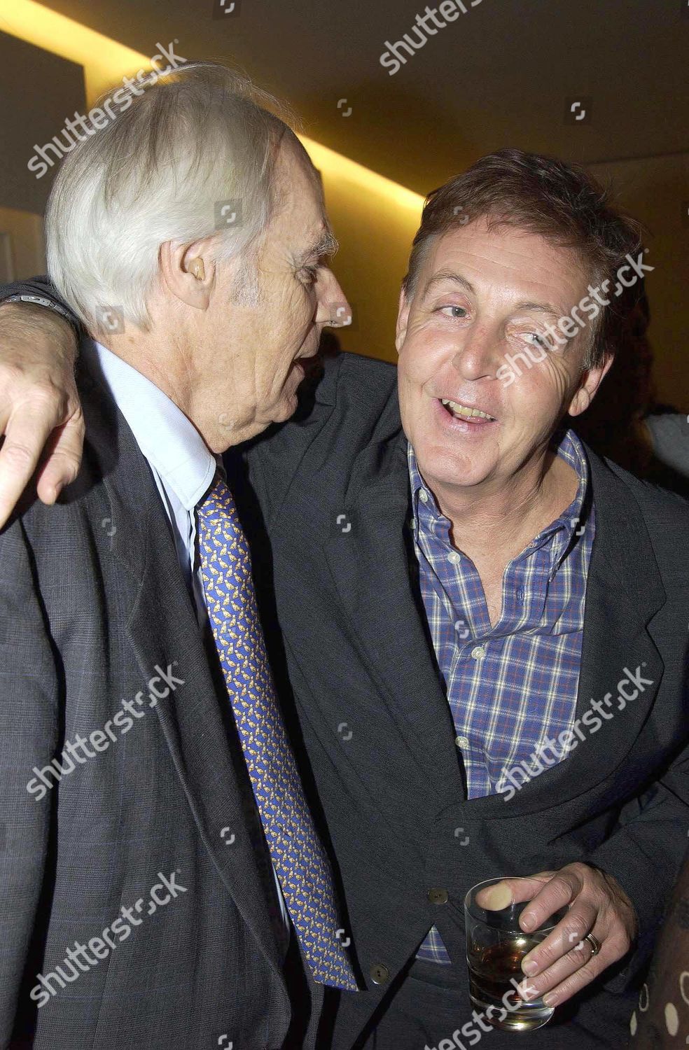 Paul Mccartney George Martin Editorial Stock Photo - Stock Image ...