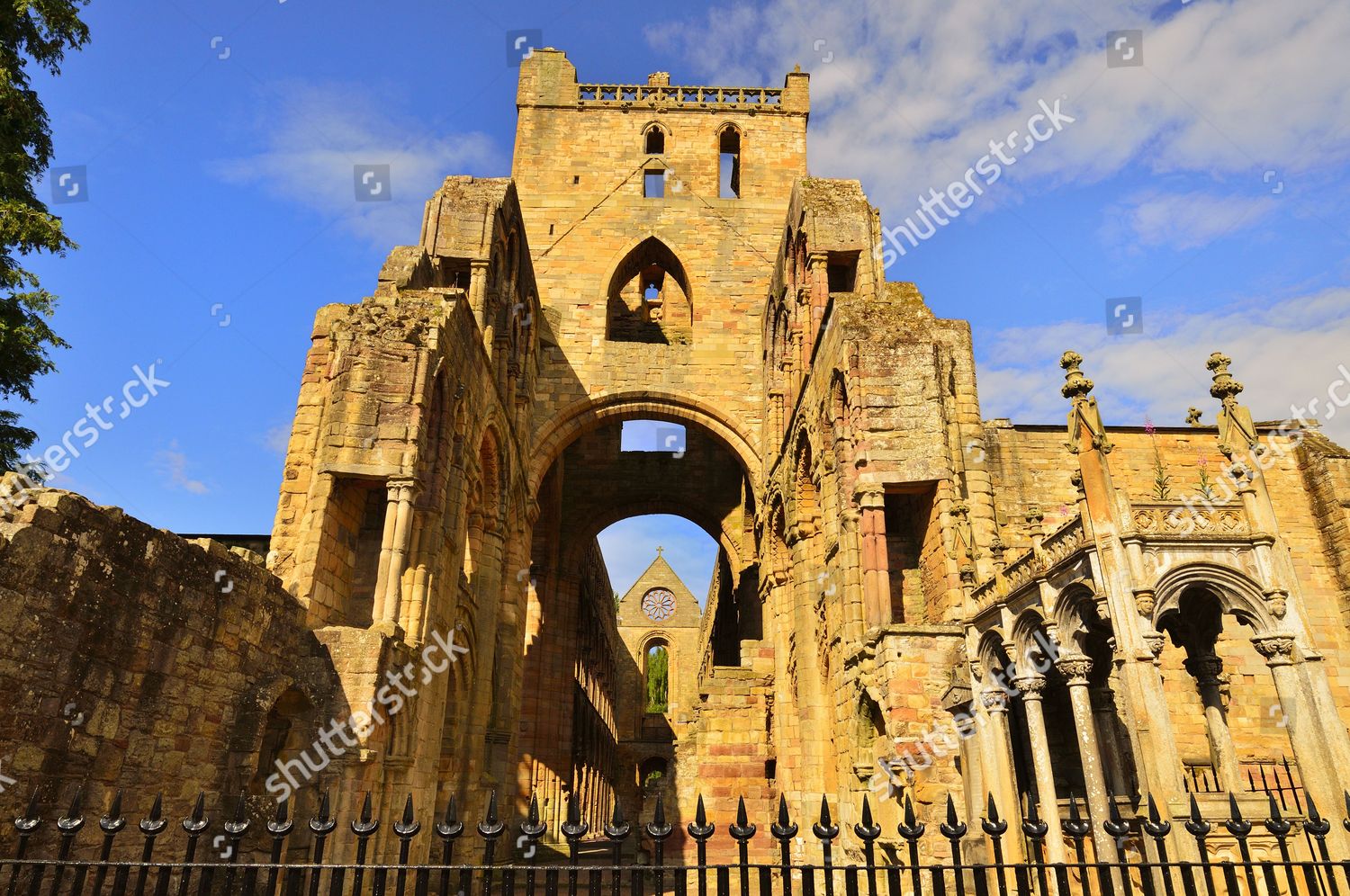 Ruins Jedburgh Abbey Augustinian Monastery 12th Editorial Stock Photo ...