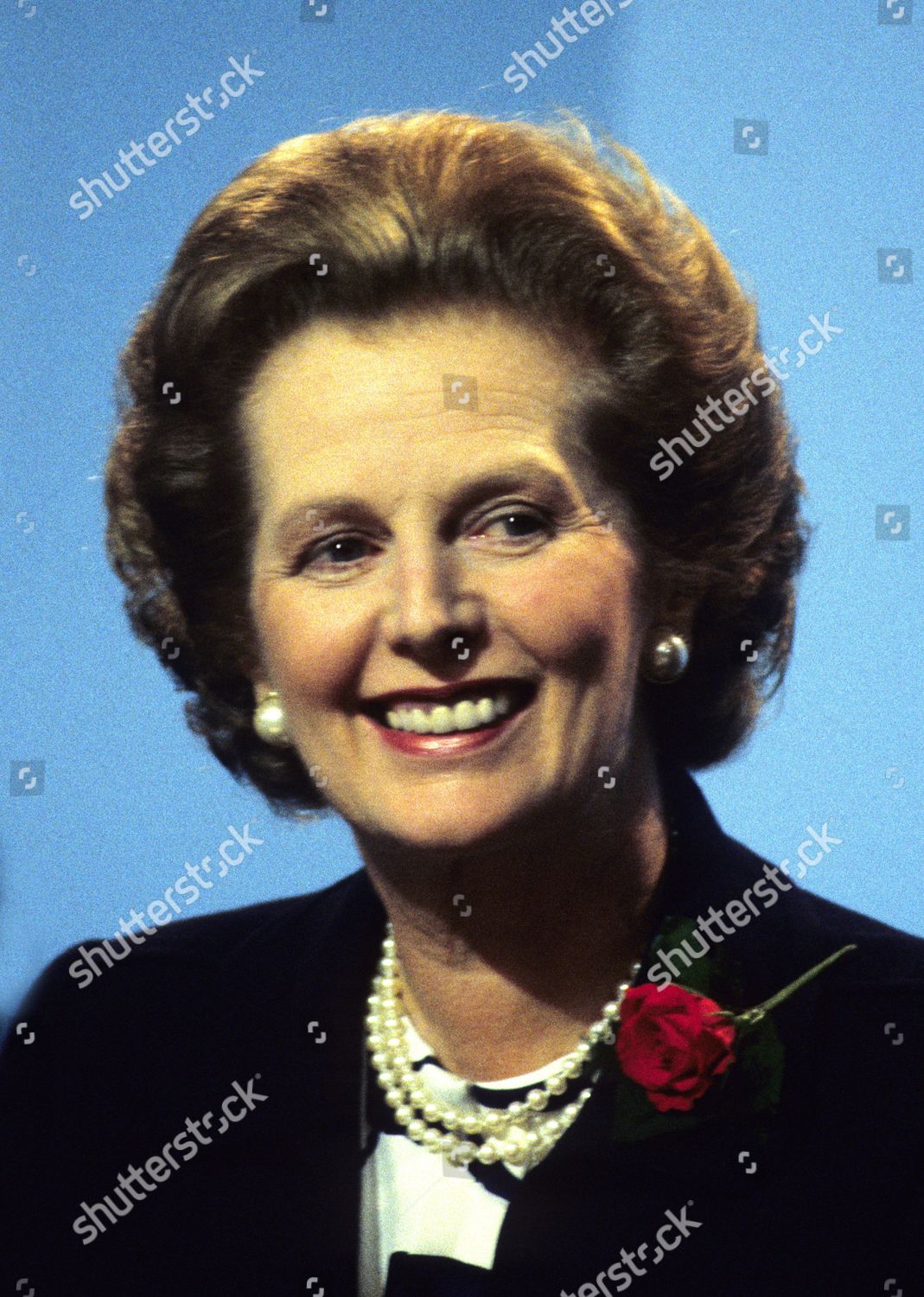 Margaret Thatcher Conference Early 1980s Editorial Stock Photo - Stock ...