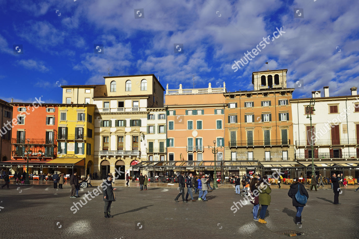 Liston Square Piazza Bra Verona Veneto Editorial Stock Photo - Stock ...