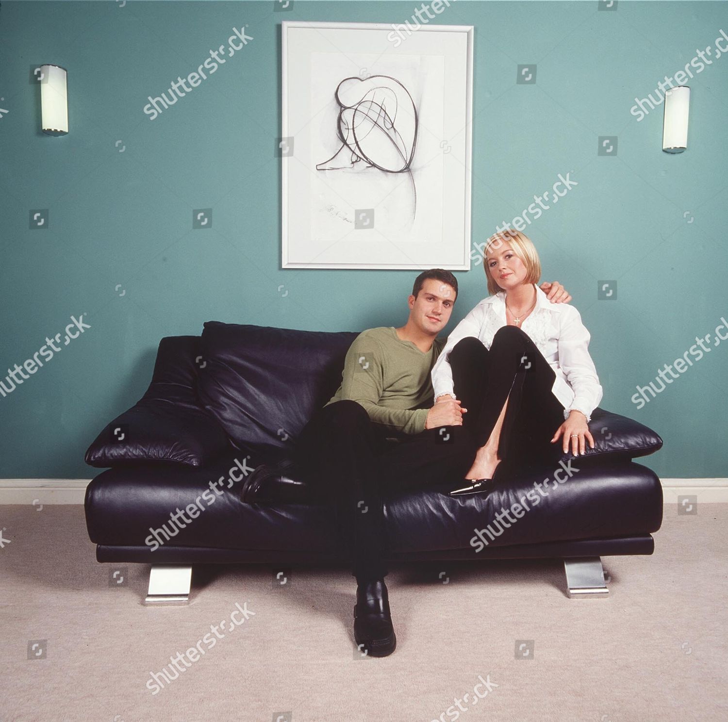 Alexandra Fletcher Her Boyfriend Neil Davies Editorial Stock Photo ...