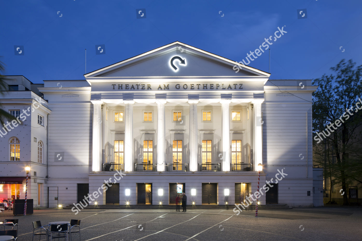 Theater Goetheplatz Theatre Bremen Germany Editorial Stock Photo ...