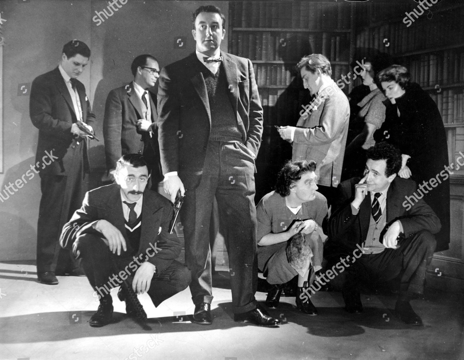 Mario Fabrizi Peter Sellers Michael Bentine Editorial Stock Photo ...