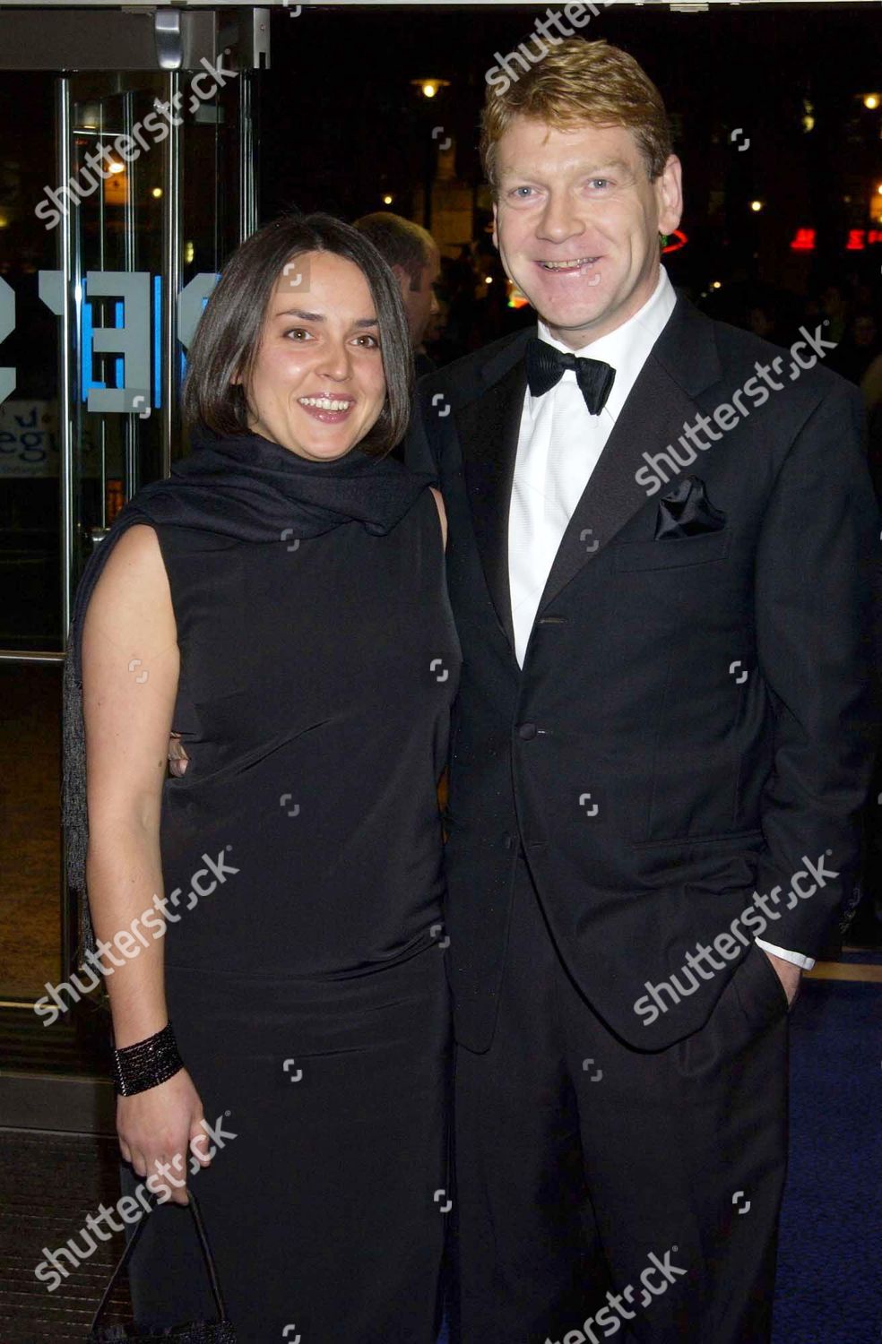 Kenneth Branagh New Girlfriend Lindsay Brunnock Editorial Stock Photo ...