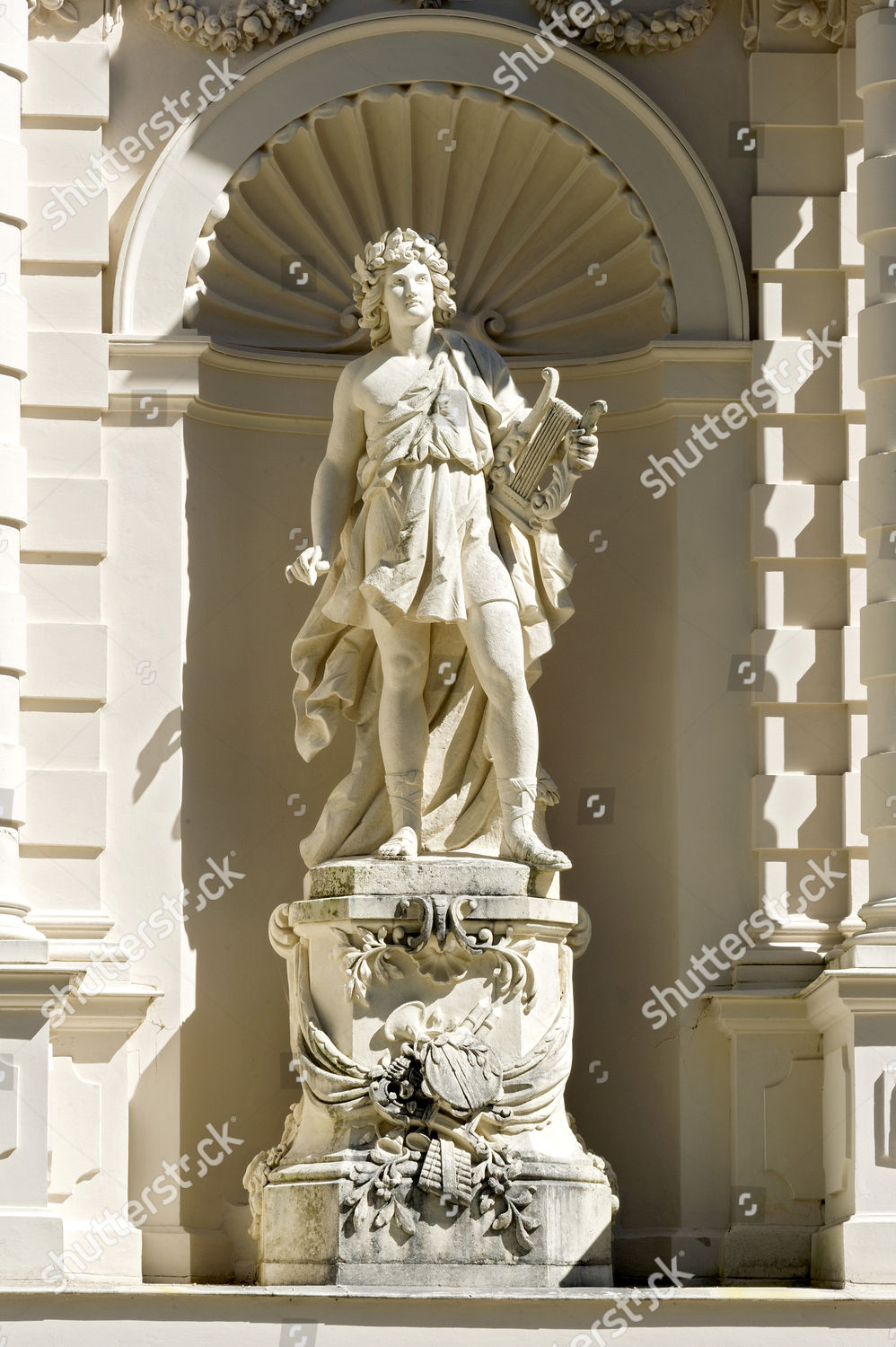 Decorative Statue Niche On West Facade Editorial Stock Photo - Stock ...