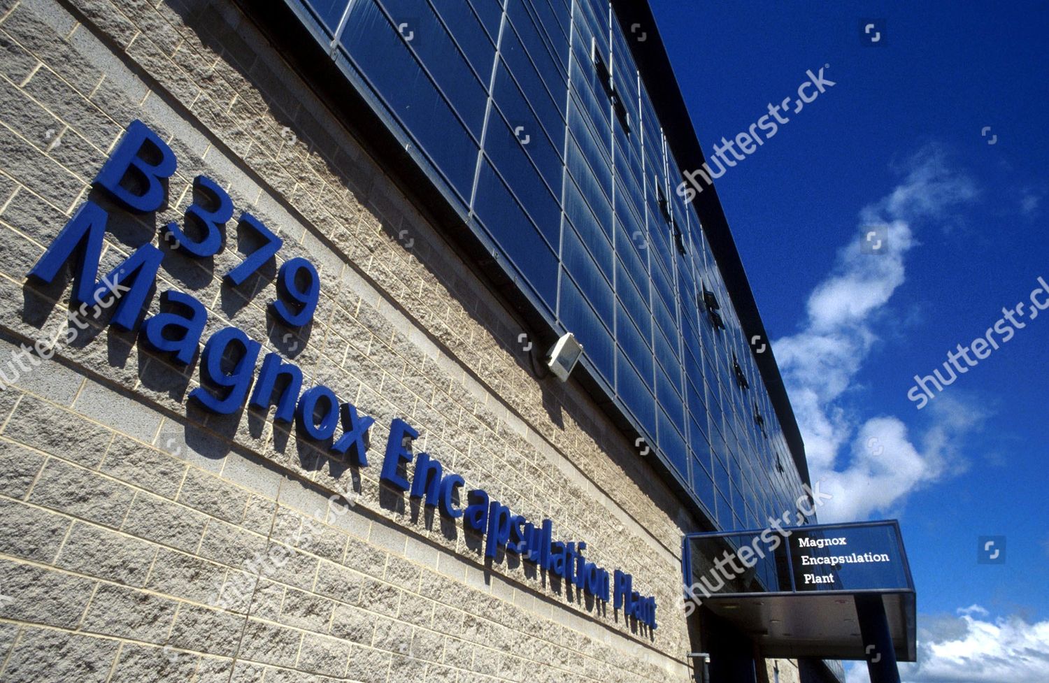 Magnaux Encapsulation Unit Sellafield Nuclear Power Editorial Stock ...