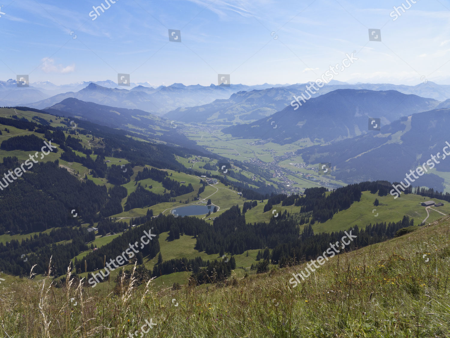 Filzalmsee Lake Brixental Valley Brixen Im Editorial Stock Photo ...