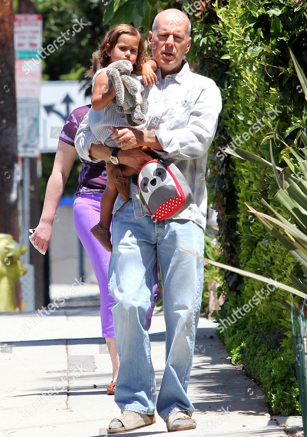 Bruce Willis Mabel Ray Willis Editorial Stock Photo - Stock Image | Shutterstock