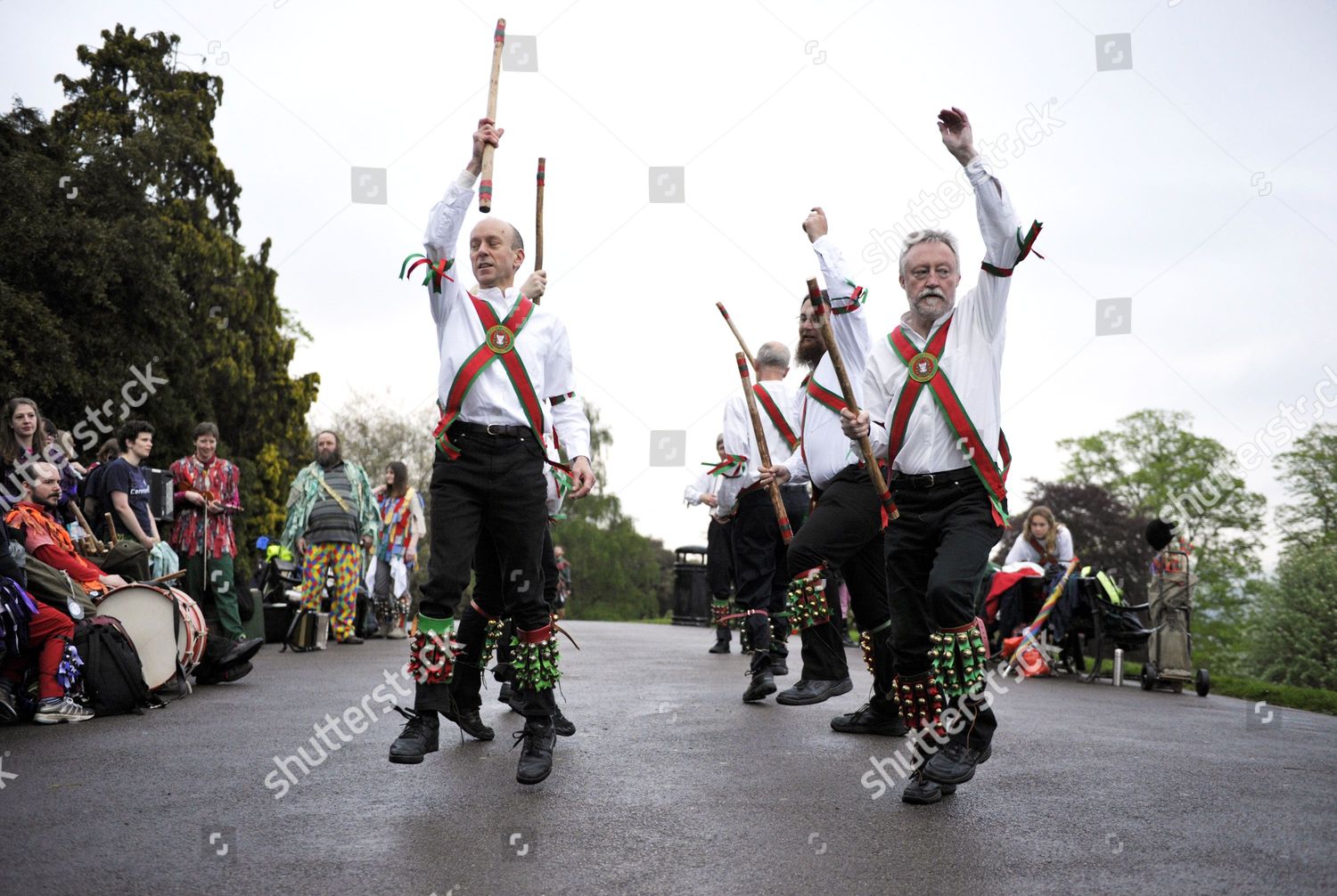 Pigsty Morris Dancers Celebrate May Day Editorial Stock Photo - Stock ...