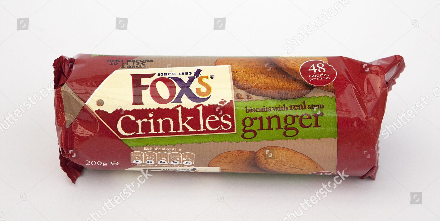 Ginger Biscuits Foods Raised Levels Cancer Editorial Stock Photo ...