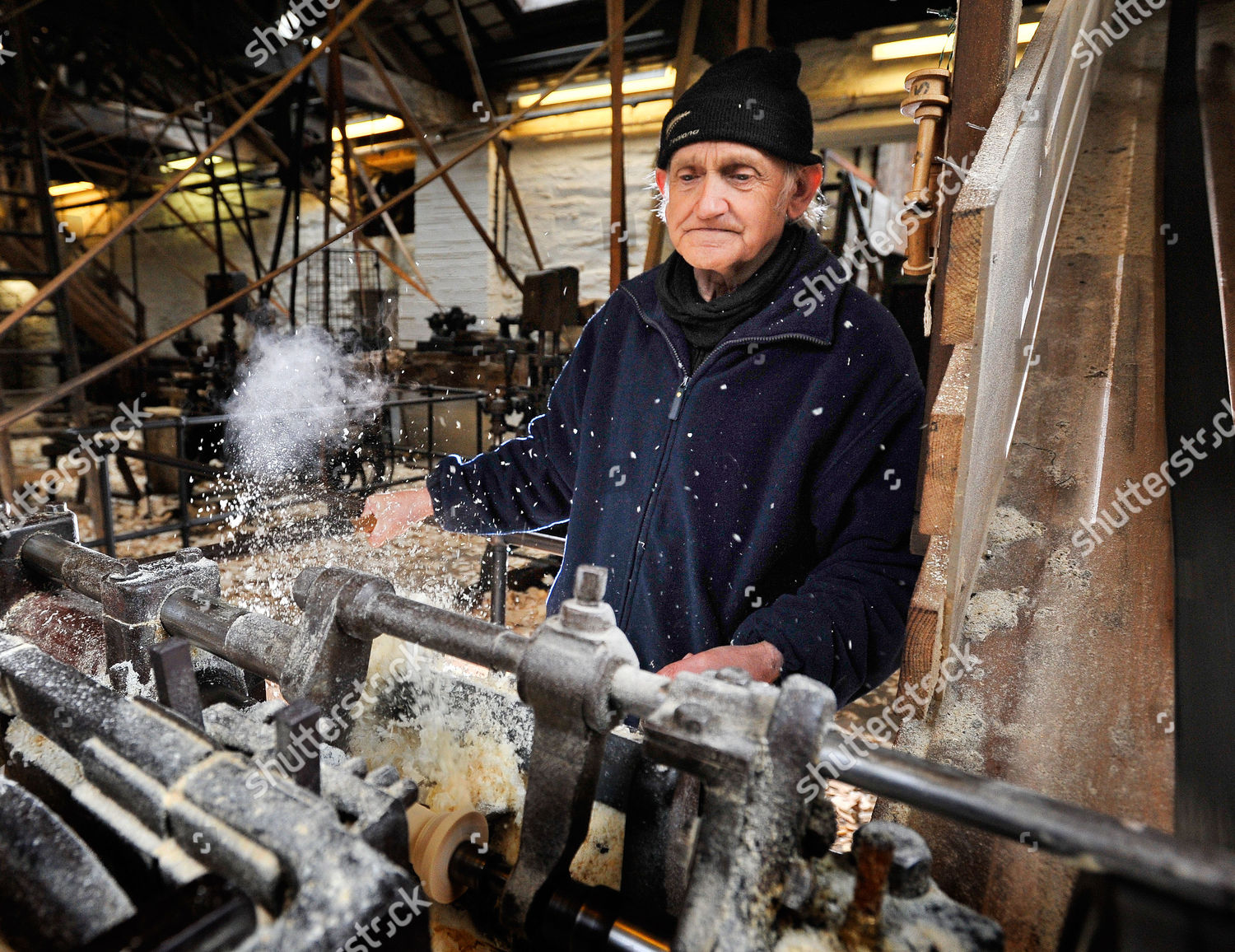 RETIRED BOBBIN MAKER DAVID STEELEY 66 Editorial Stock Photo - Stock ...
