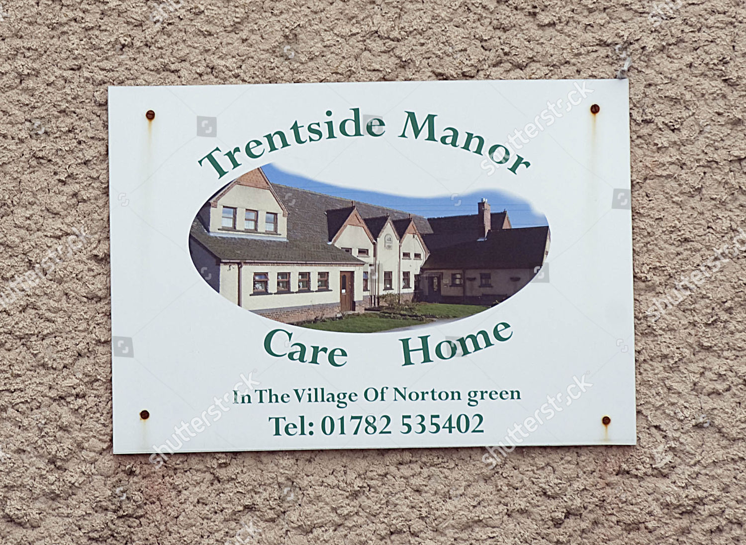 Trentside Manor Care Home Stoke On Editorial Stock Photo - Stock Image ...