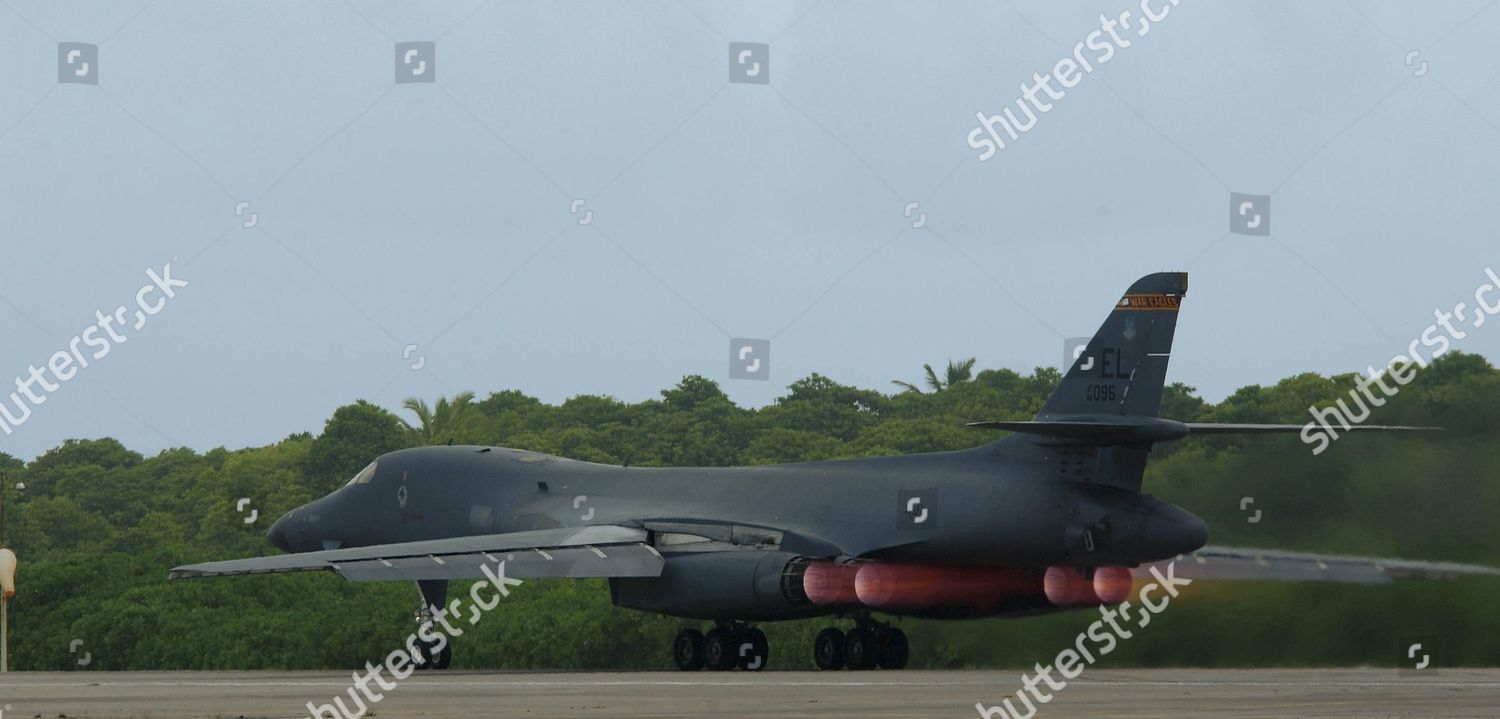 B1b Lancer 28th Air Expeditionary Wing Editorial Stock Photo - Stock ...