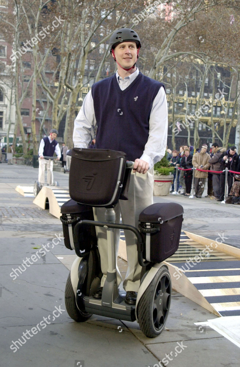 Segway Mystery Invention Known Months Ginger Editorial Stock Photo ...