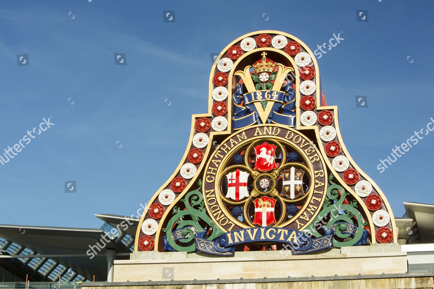 Victorian Plaque On Blackfriars Bridge Across Editorial Stock Photo ...