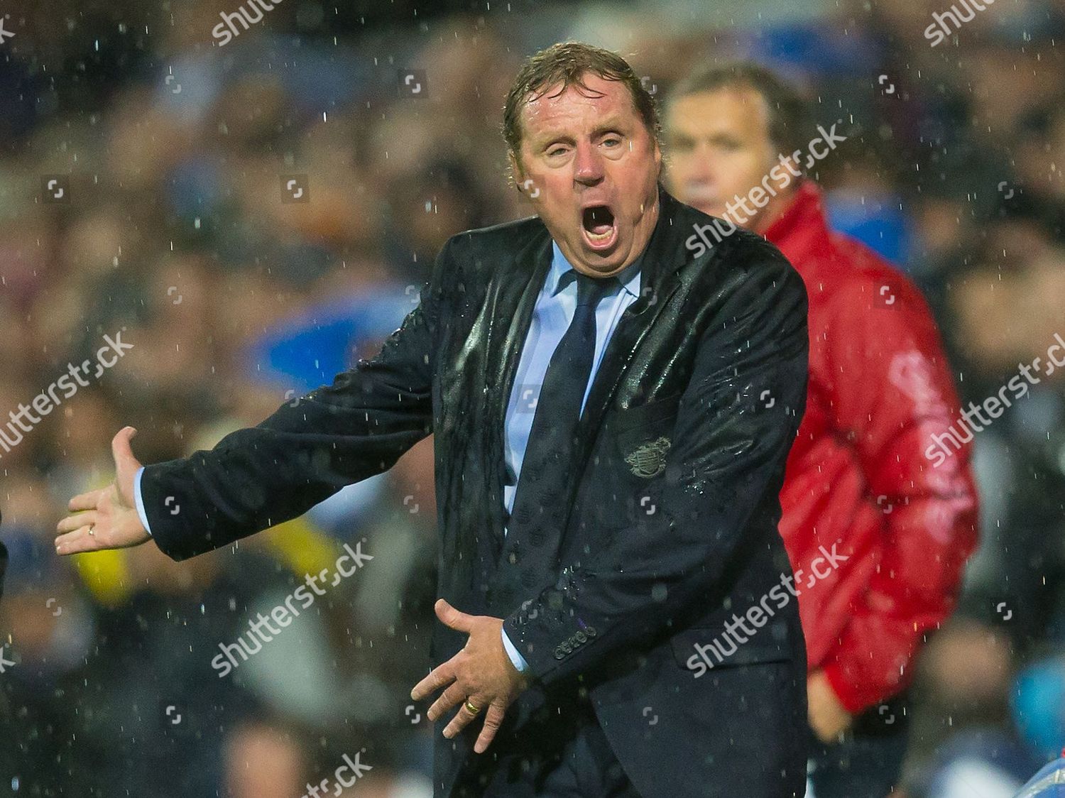Qpr Manager Harry Redknapp Shouting Editorial Stock Photo - Stock Image ...