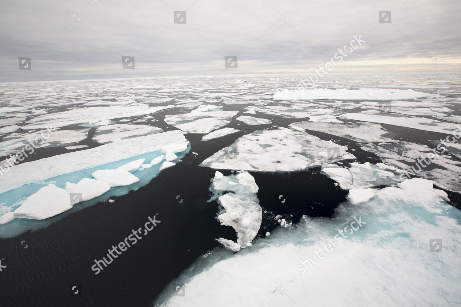 Rotten Sea Ice Over 80 Degrees Editorial Stock Photo - Stock Image ...