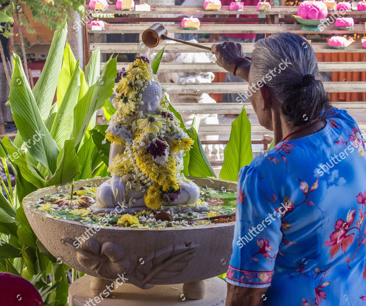 Buddha Birthday Celebrations Jingang Jing She Foto stock editorial ...
