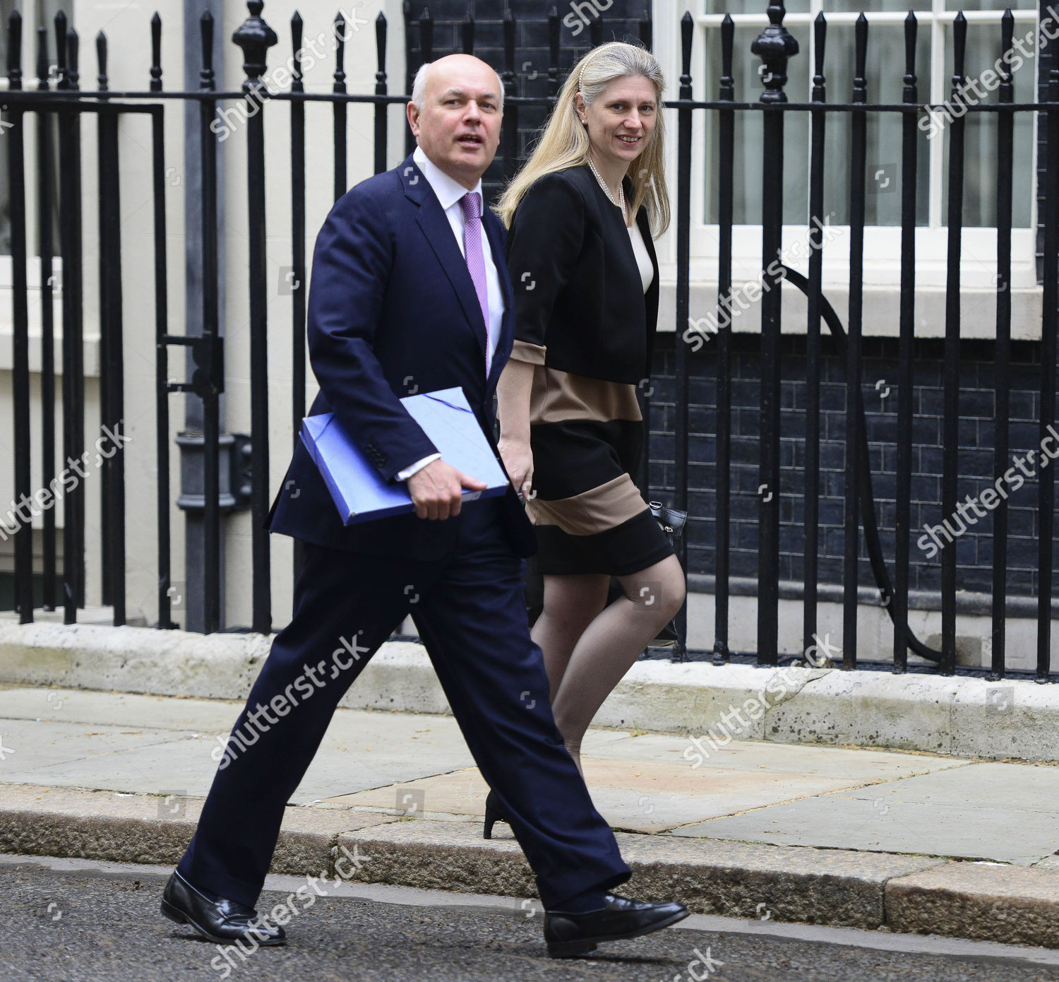 Iain Duncan Smith Philippa Stroud Editorial Stock Photo - Stock Image ...