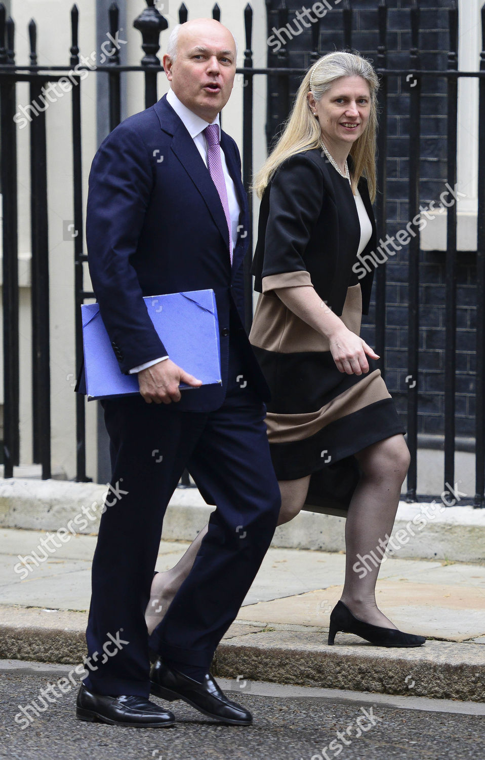 Iain Duncan Smith Philippa Stroud Editorial Stock Photo - Stock Image ...