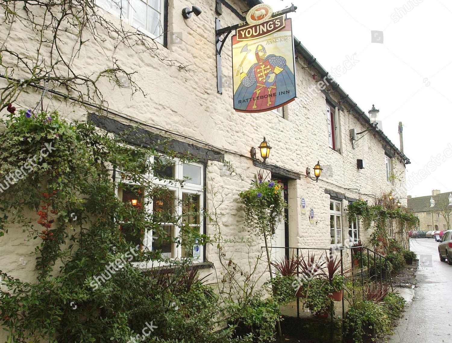 Rattlebone Inn Sherston Pub Heart Prince Editorial Stock Photo - Stock ...