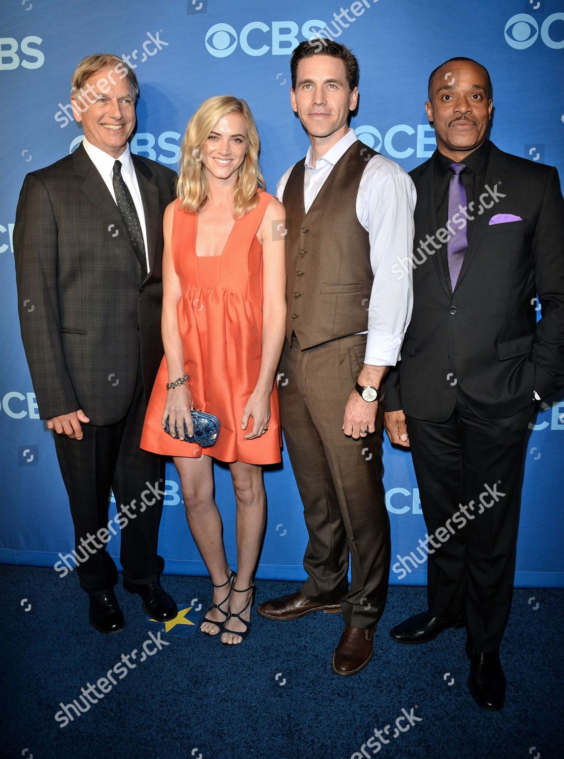Mark Harmon Emily Wickersham Brian Dietzen Editorial Stock Photo ...