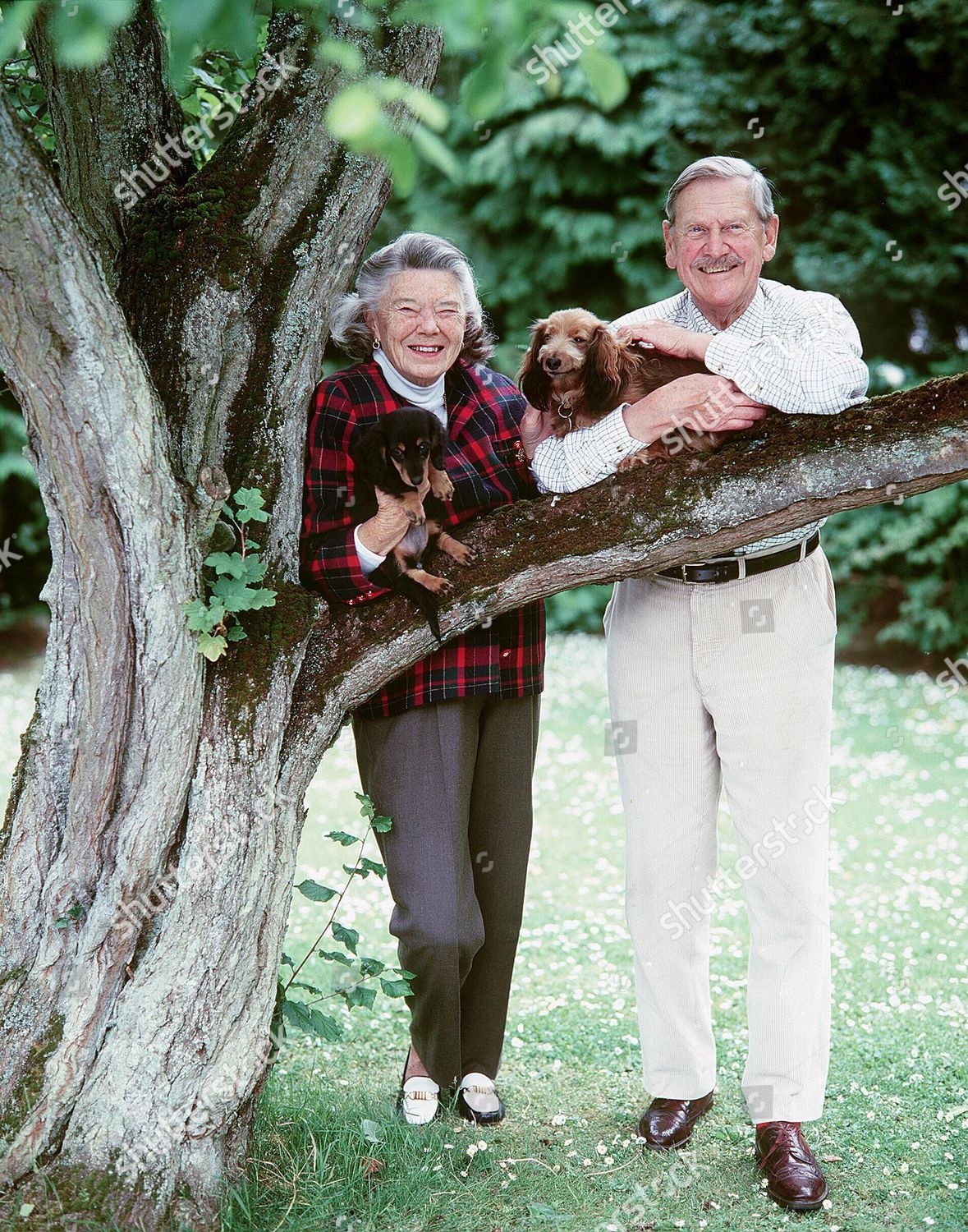 Rosamunde Pilcher Her Husband Graham Editorial Stock Photo - Stock ...