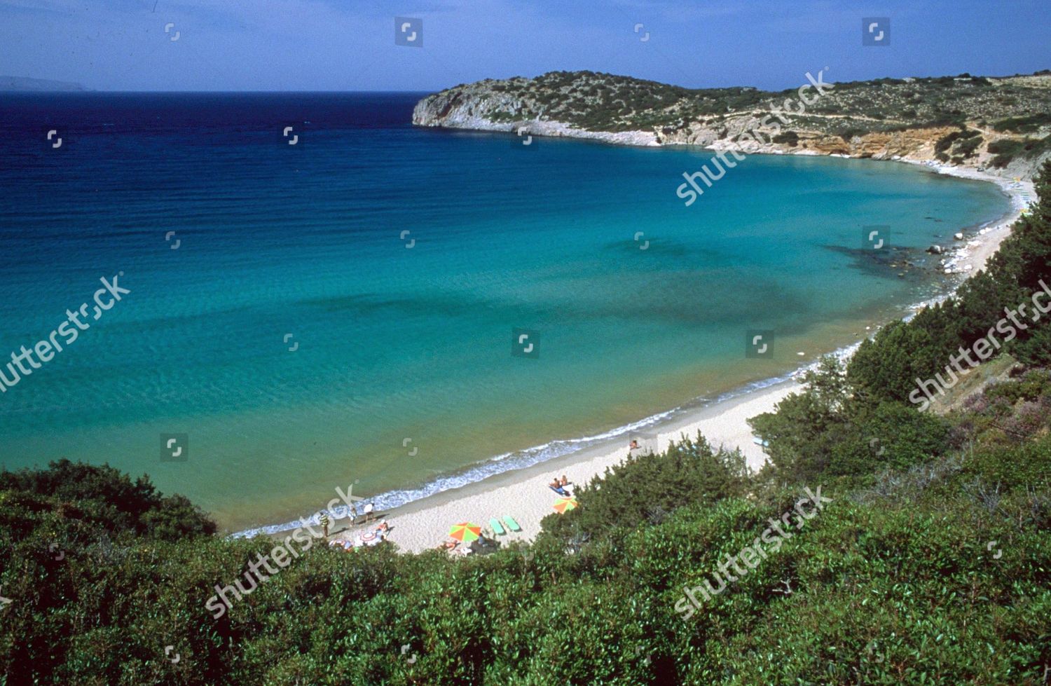Istro Beach Crete Editorial Stock Photo - Stock Image | Shutterstock