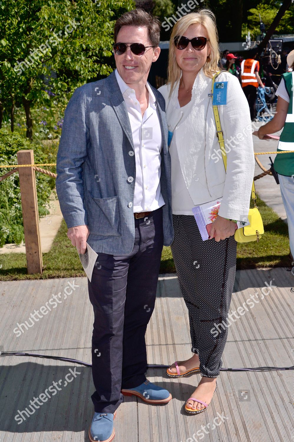 Rob Brydon Claire Holland Editorial Stock Photo - Stock Image ...
