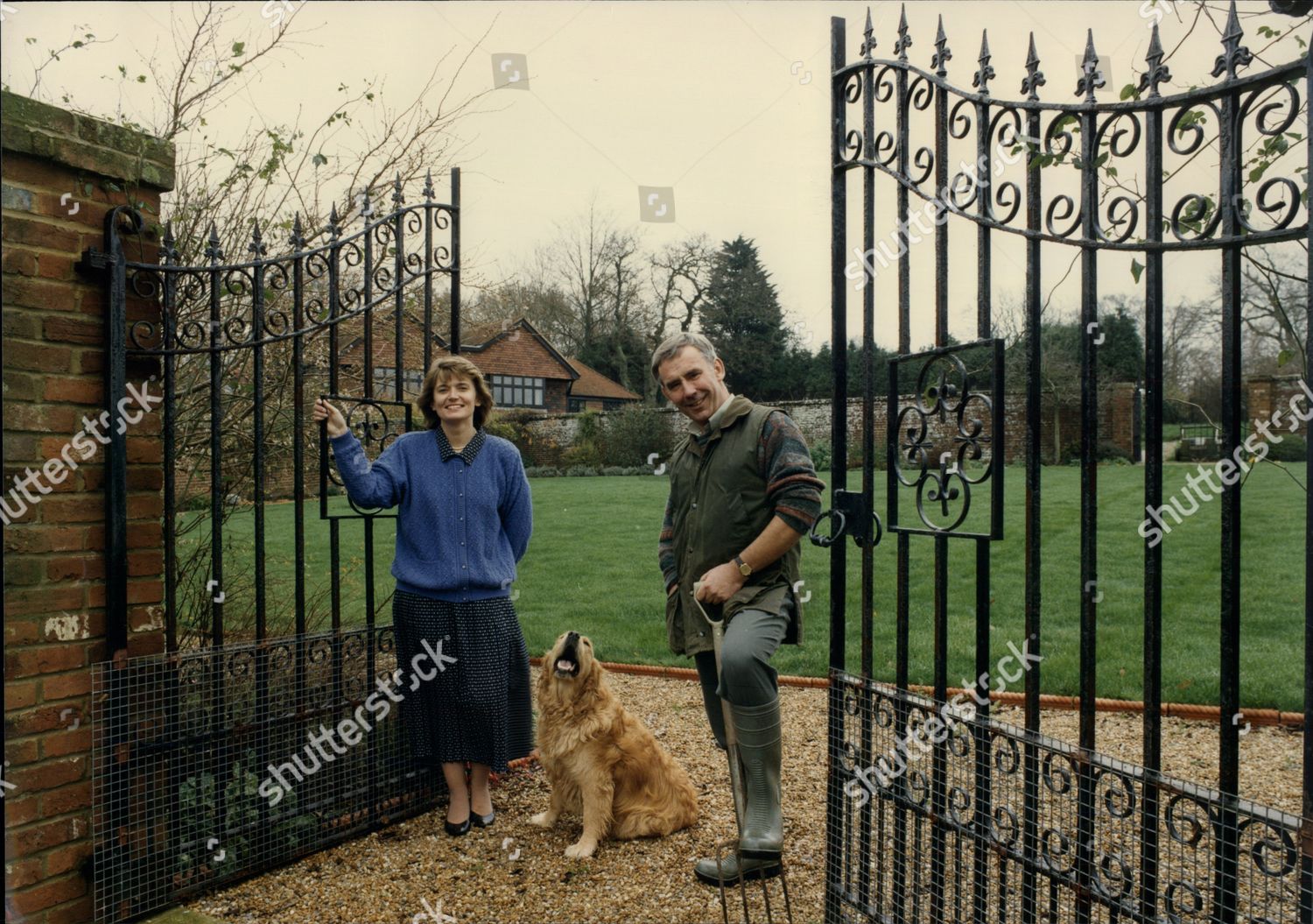 Actor Christopher Beeny His Wife Diana Editorial Stock Photo - Stock ...