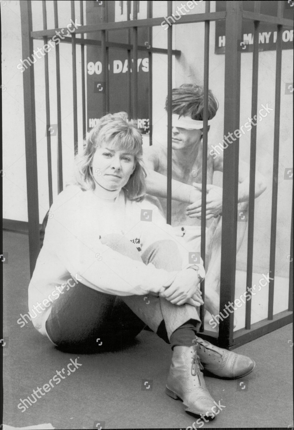 Jill Morrell Girlfriend John Mccarthy Tireless Editorial Stock Photo ...