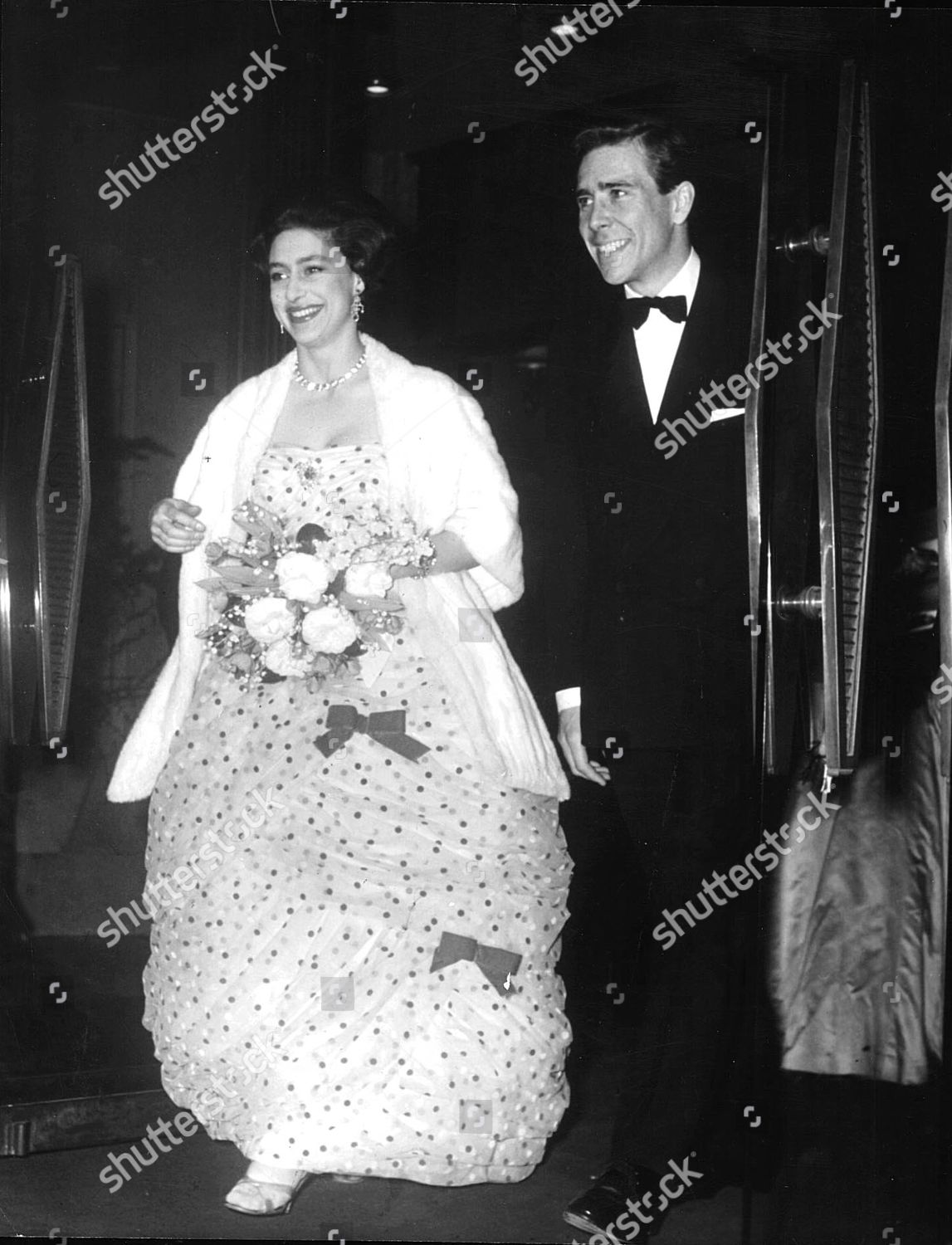 Princess Margaret Anthony Armstrong Jones Premiere Editorial Stock ...