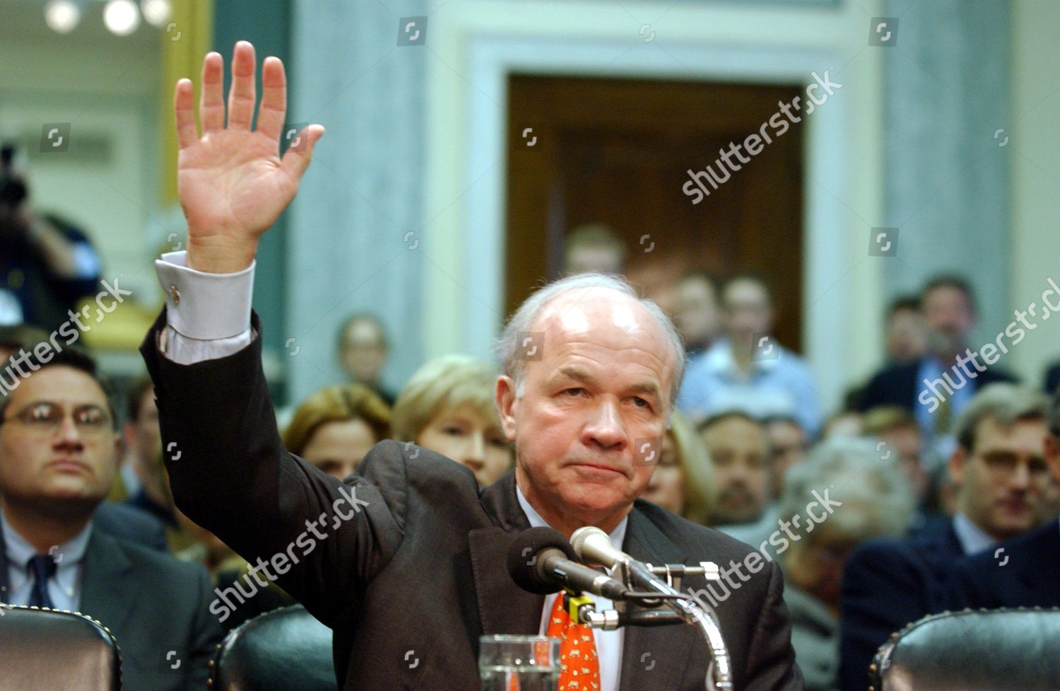Kenneth Lay Former Chairman Ceo Enron Editorial Stock Photo - Stock ...