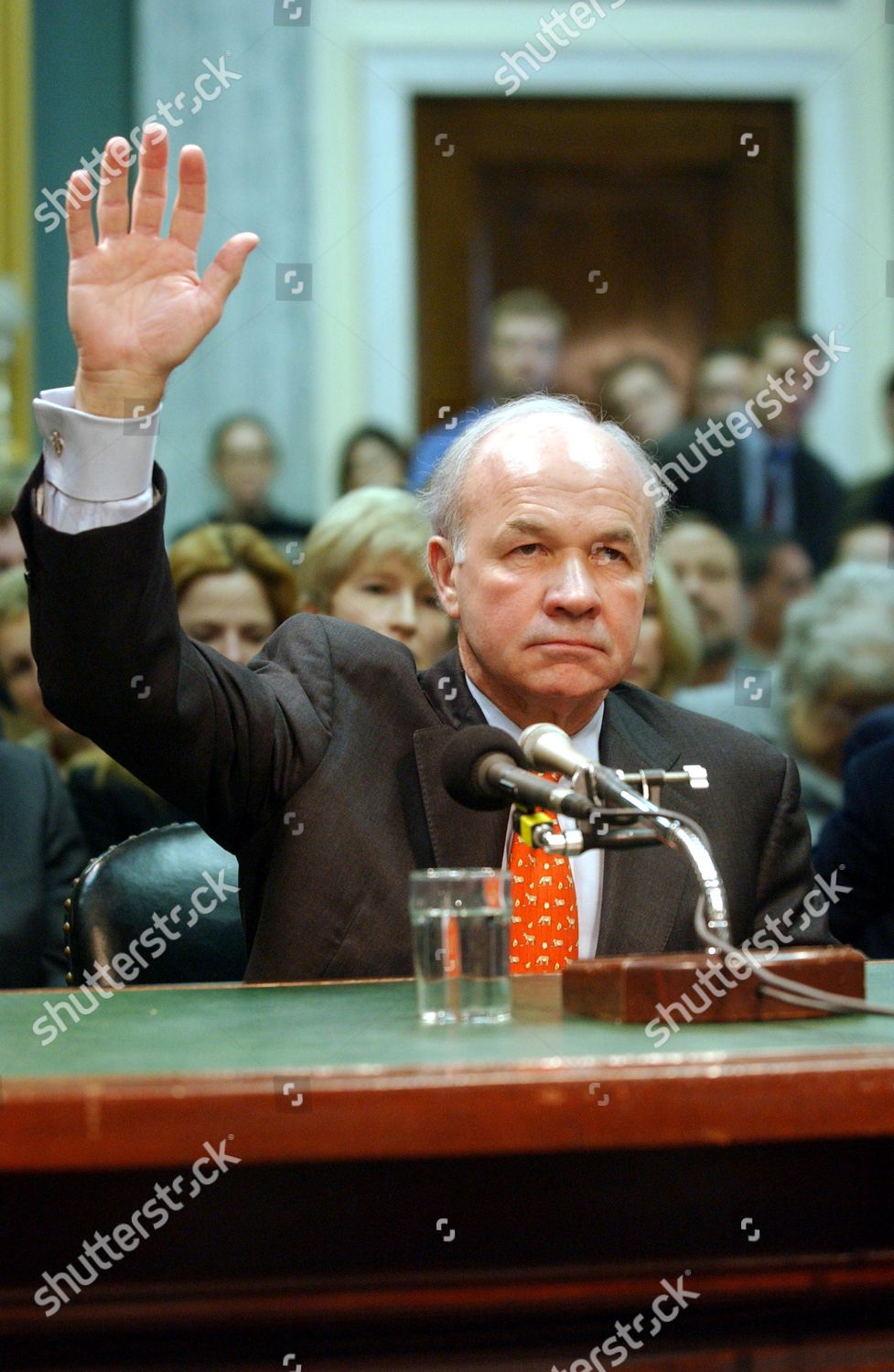 Kenneth Lay Former Chairman Ceo Enron Editorial Stock Photo - Stock ...