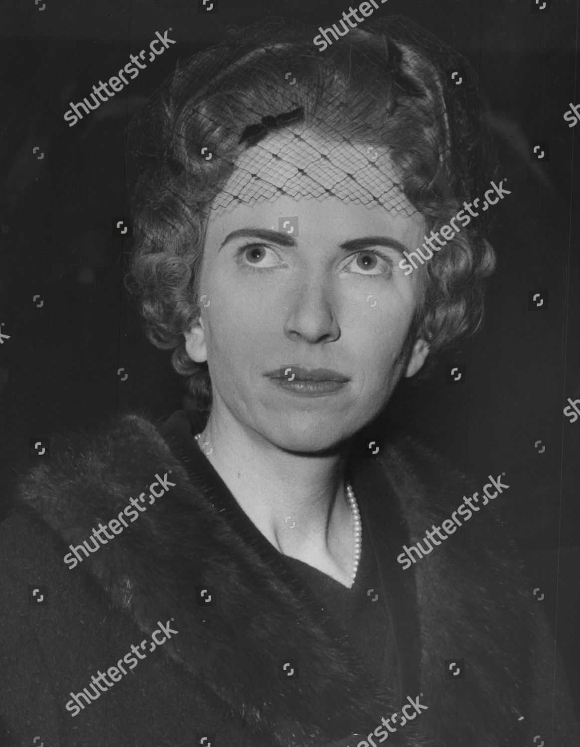Lady Shirley Beecham Wife Sir Thomas Editorial Stock Photo - Stock ...