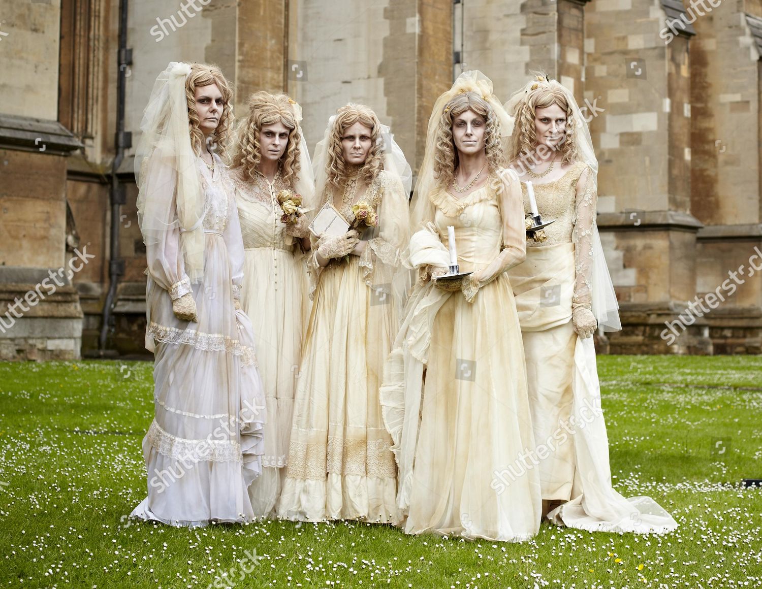 Five Women Transformed Into Miss Havisham Editorial Stock Photo - Stock ...