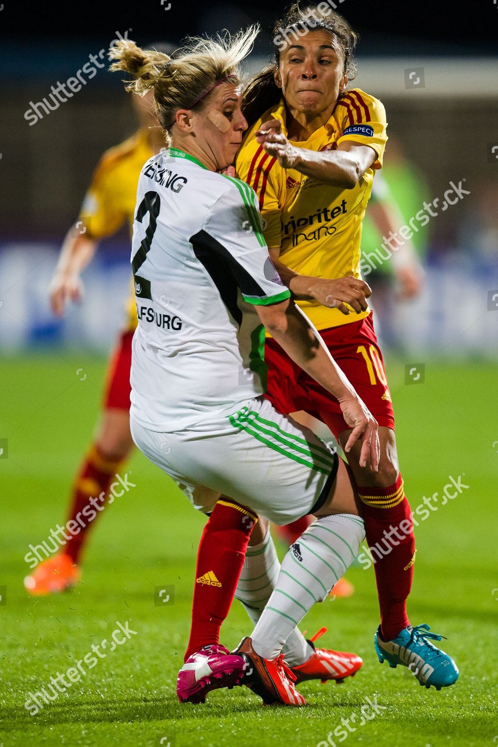 Marta Tyreso Runs Into Luisa Wensing Editorial Stock Photo - Stock ...