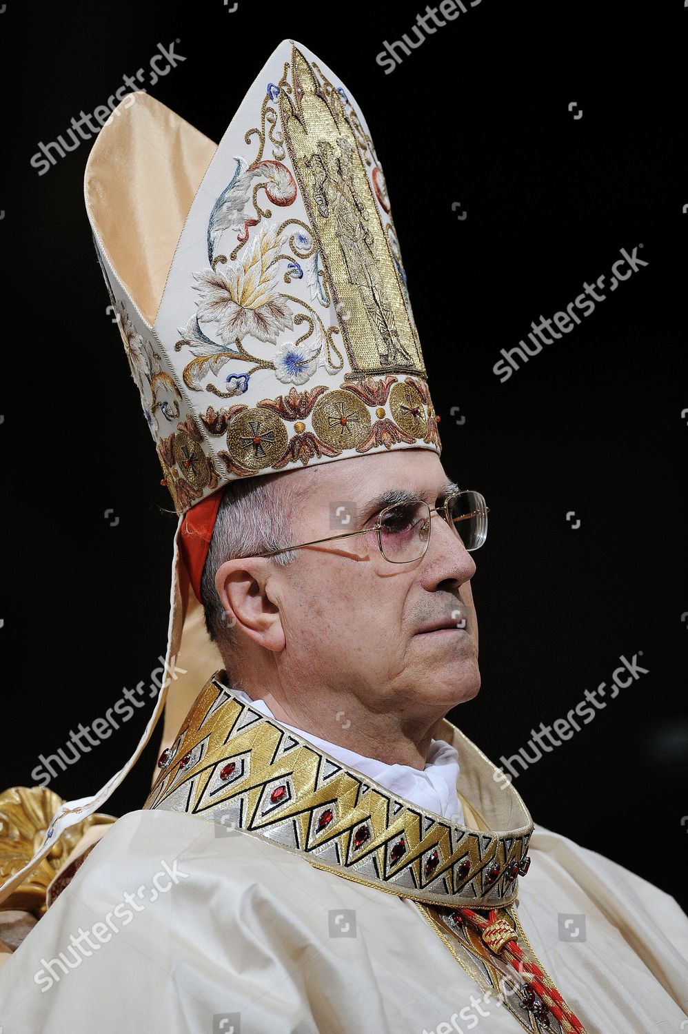 Cardinal Tarcisio Bertone Editorial Stock Photo - Stock Image ...