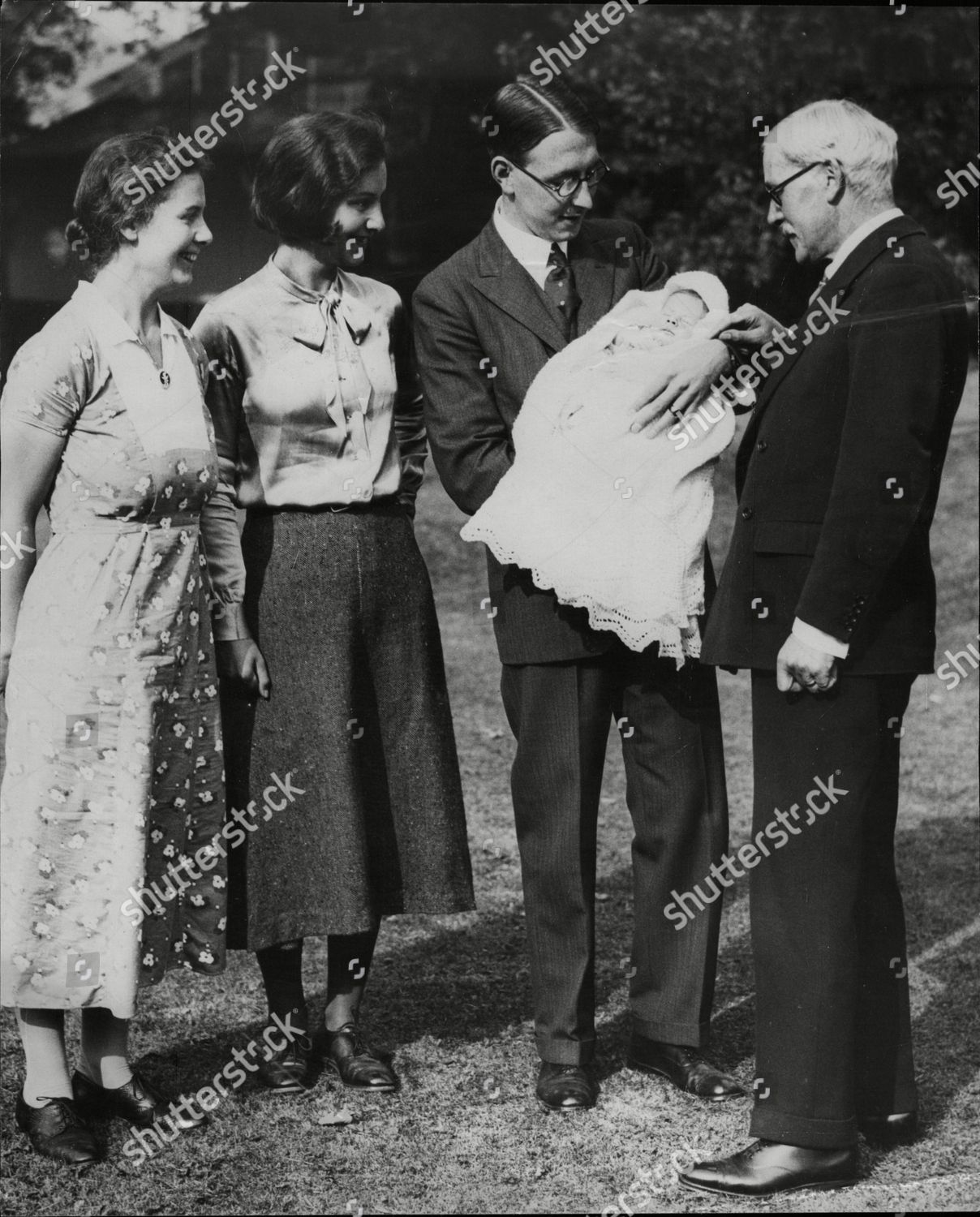 Ramsay Macdonald Visits His Granddaughter Leeds Editorial Stock Photo - Stock Image | Shutterstock