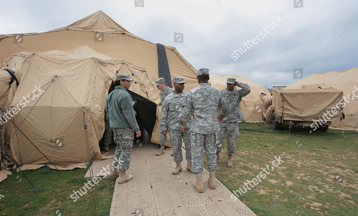 Military Personnel During Saber Guardian Military Editorial Stock Photo ...