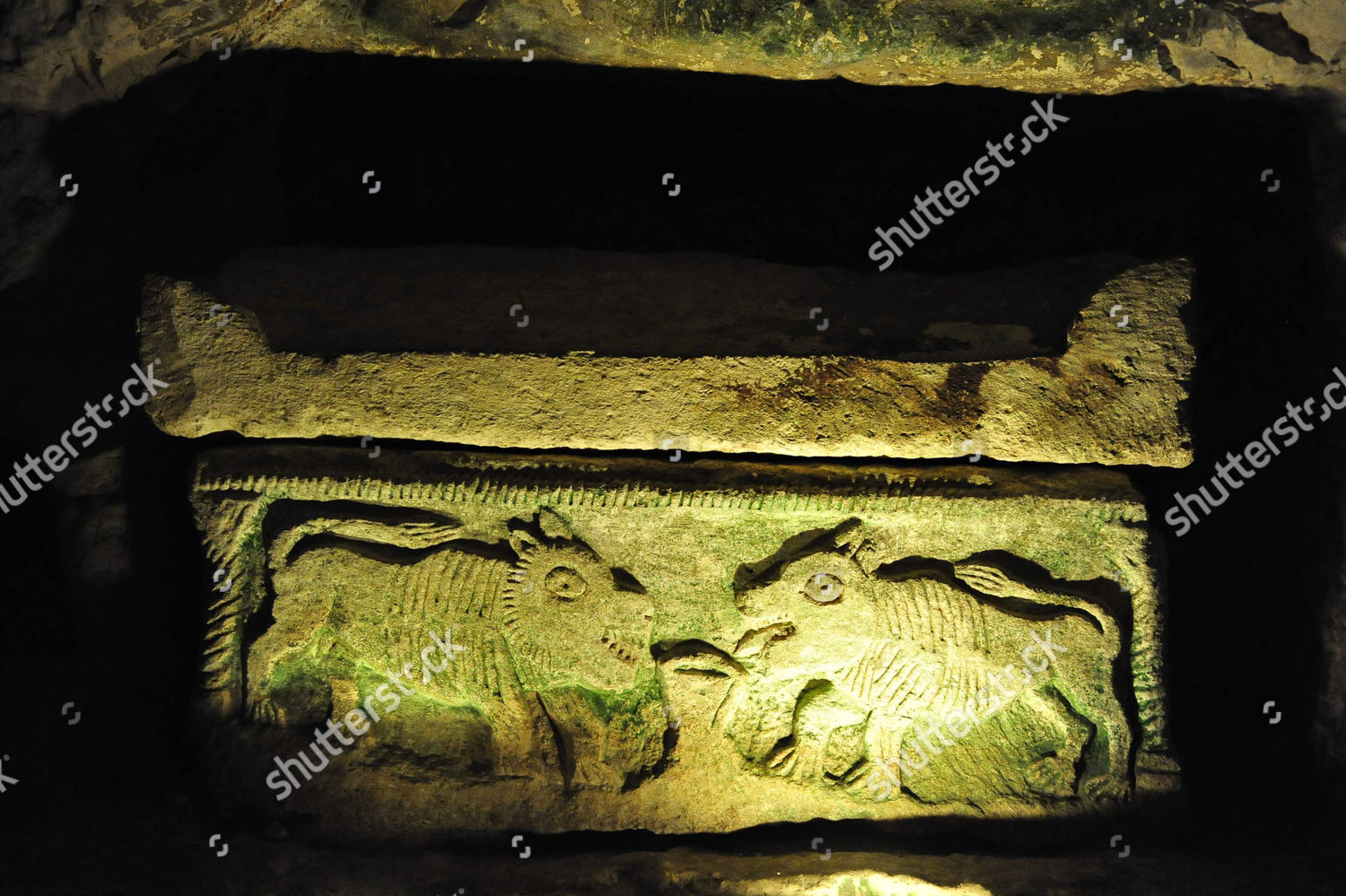 Ancient Jewish Tomb Beit Shearim Editorial Stock Photo - Stock Image ...