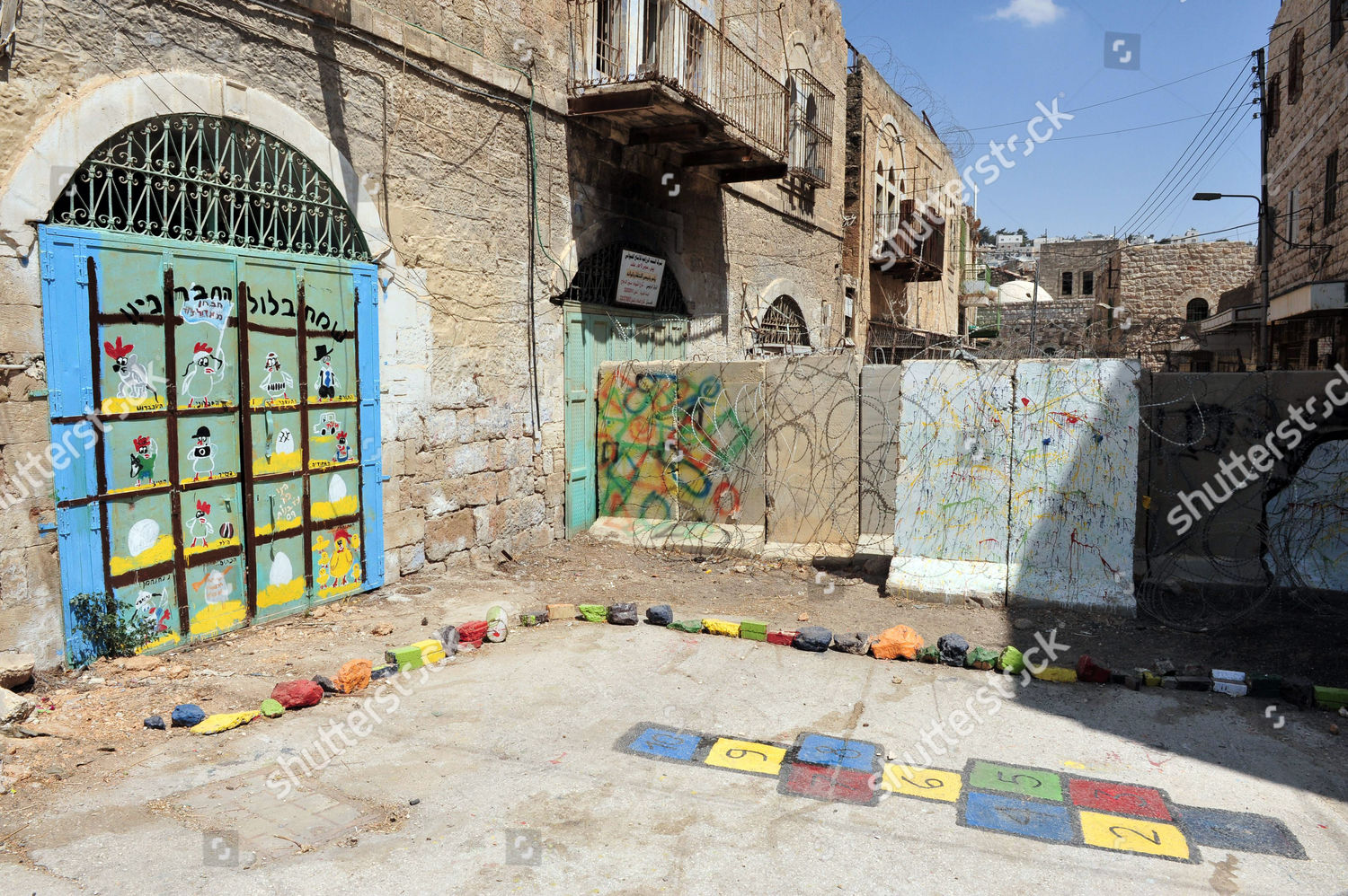 Jewish Quarter Old Hebron Modern Hebron Editorial Stock Photo - Stock ...
