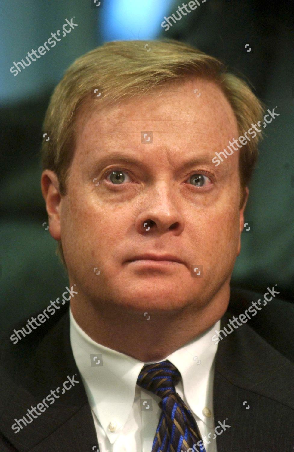 Jeffrey Mcmahon Enron President Ceo Looking Editorial Stock Photo ...