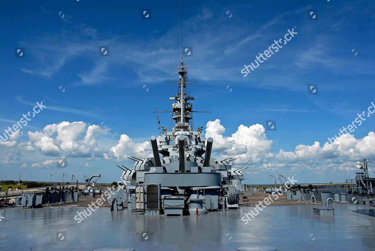 Uss Alabama Bb60 Southdakota Class Battleship Editorial Stock Photo ...