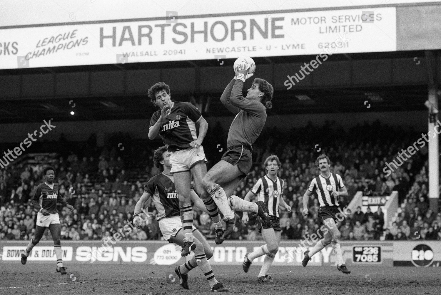 Football Goalkeeper Tony Godden Saves Colin Editorial Stock Photo ...