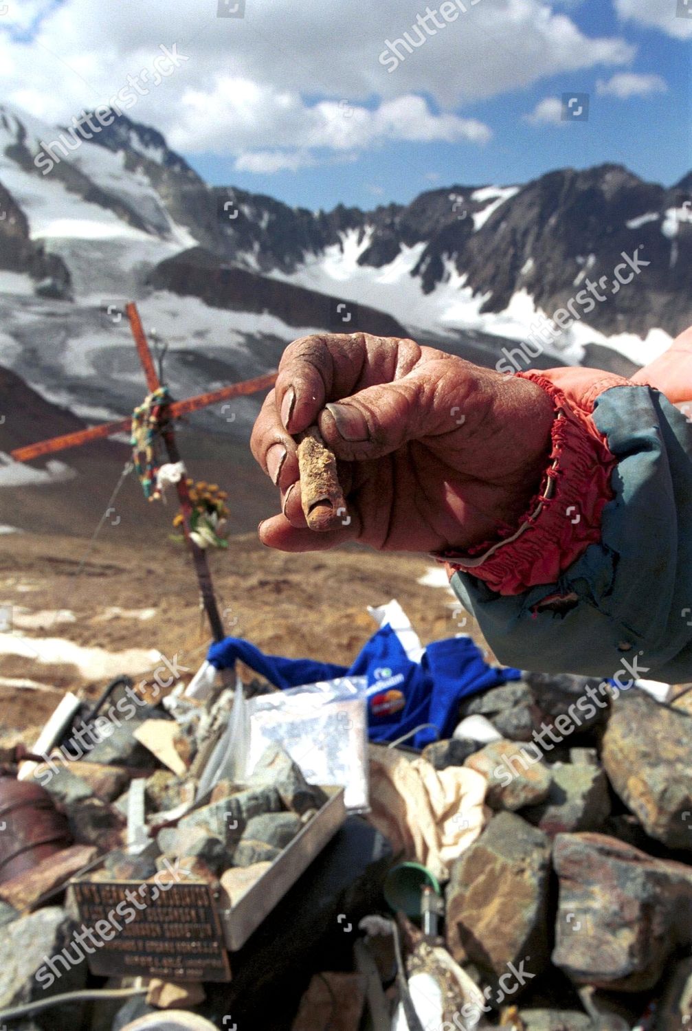 Petrified Finger One Victims Site On Editorial Stock Photo - Stock ...