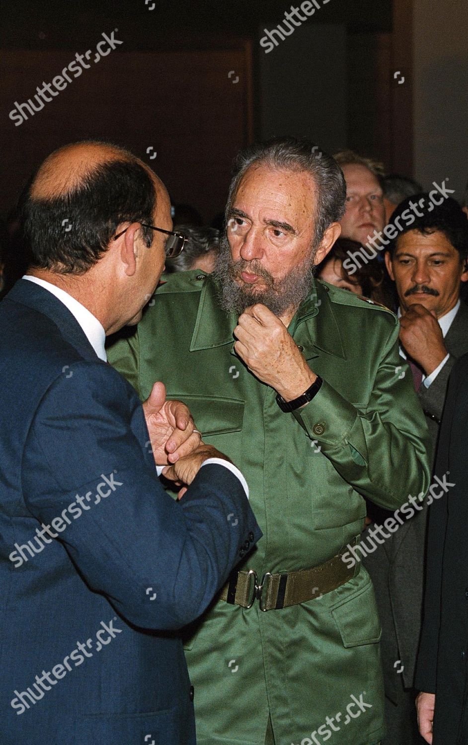 Fidel Castro Attends Gala Dinner Havanas Editorial Stock Photo - Stock ...