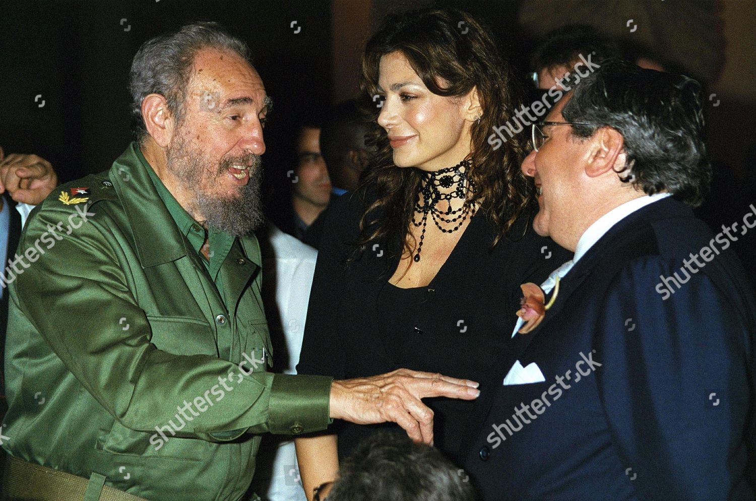 Fidel Castro Attends Gala Dinner Havanas Editorial Stock Photo - Stock ...